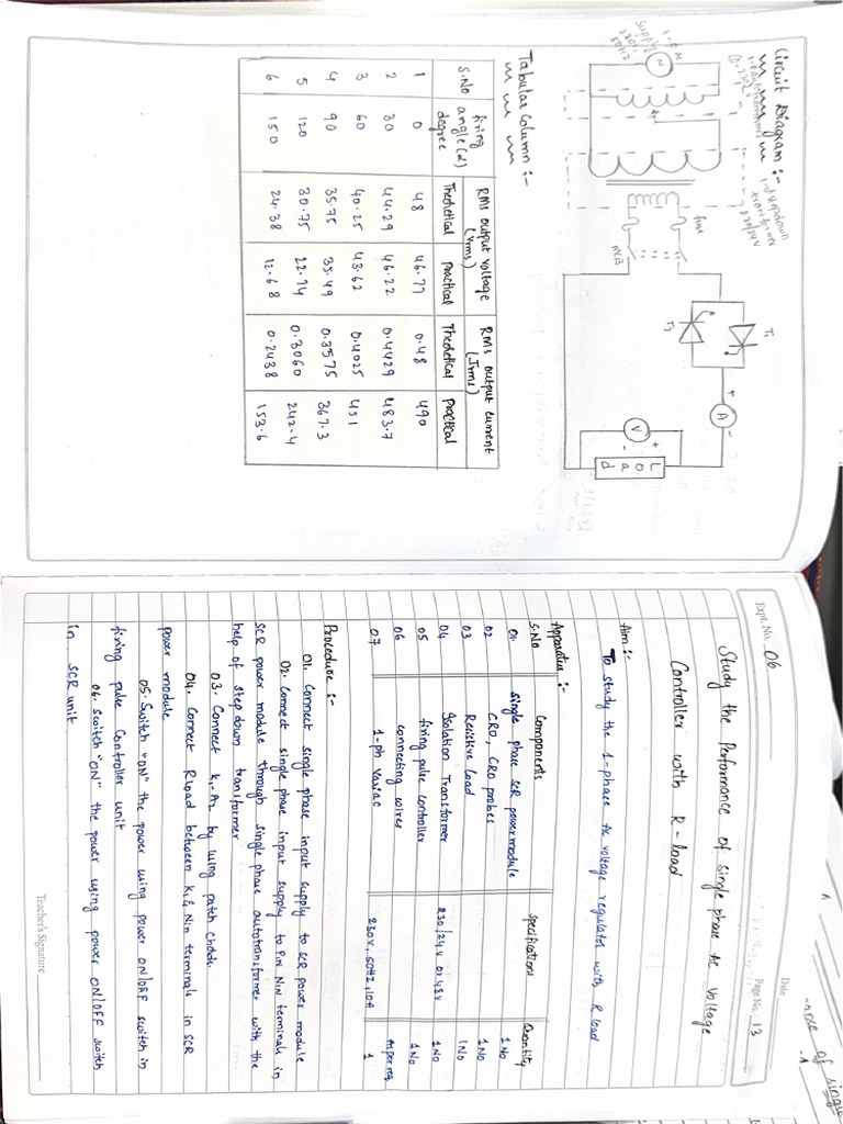 Power electronics lab | PDF