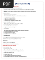 Upper Limb Neurological Examination OSCE Checklist Geeky Medics | PDF ...