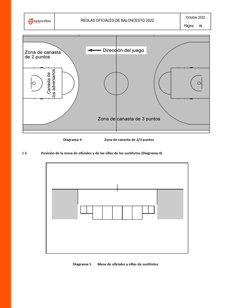 Reglas Oficiales de Baloncesto FIBA 2022 - V2-3 | PDF | Árbitro | Ropa