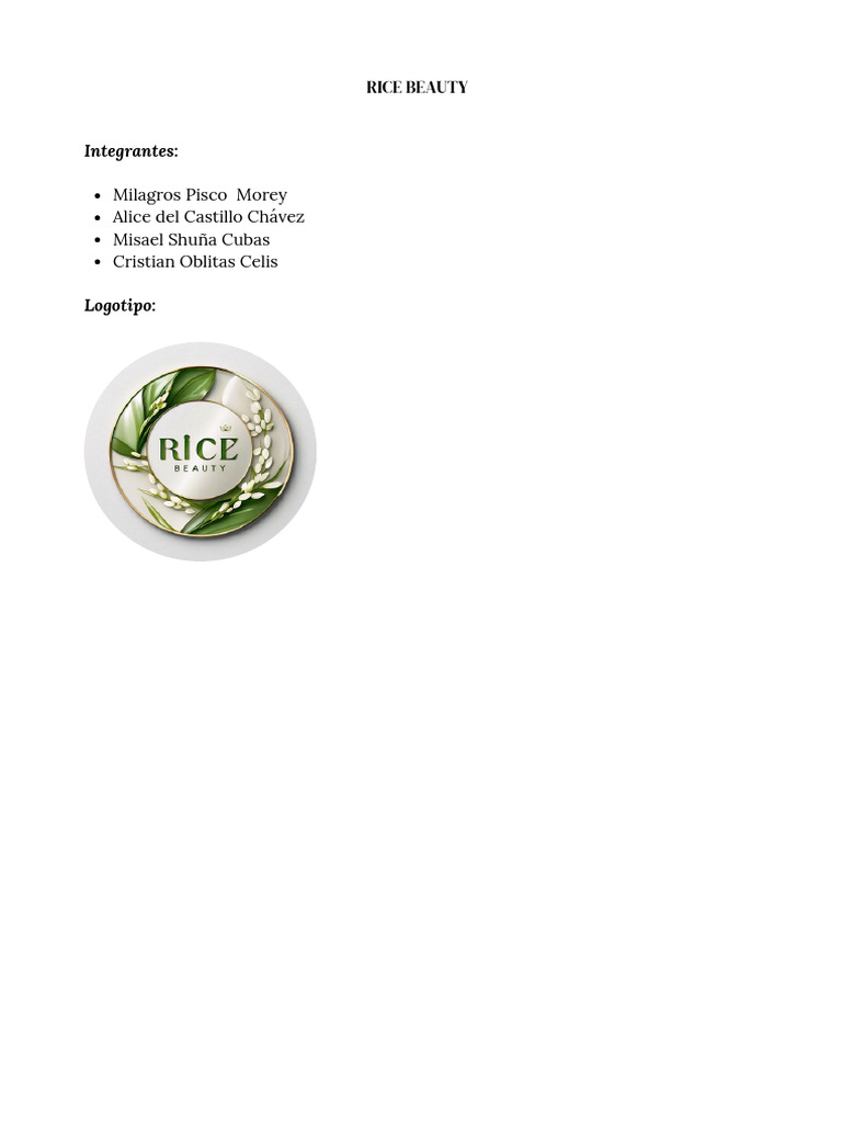 Rice Beauty 5A | PDF