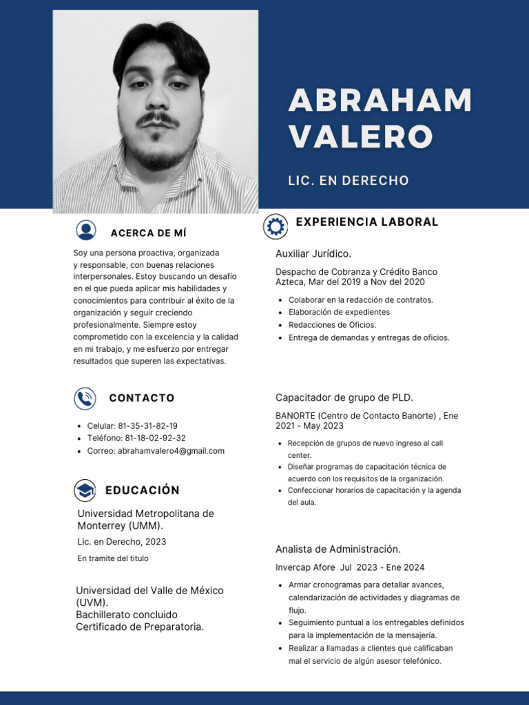 CV Abraham Valero - 20241007 - 195157 - 0000 | PDF