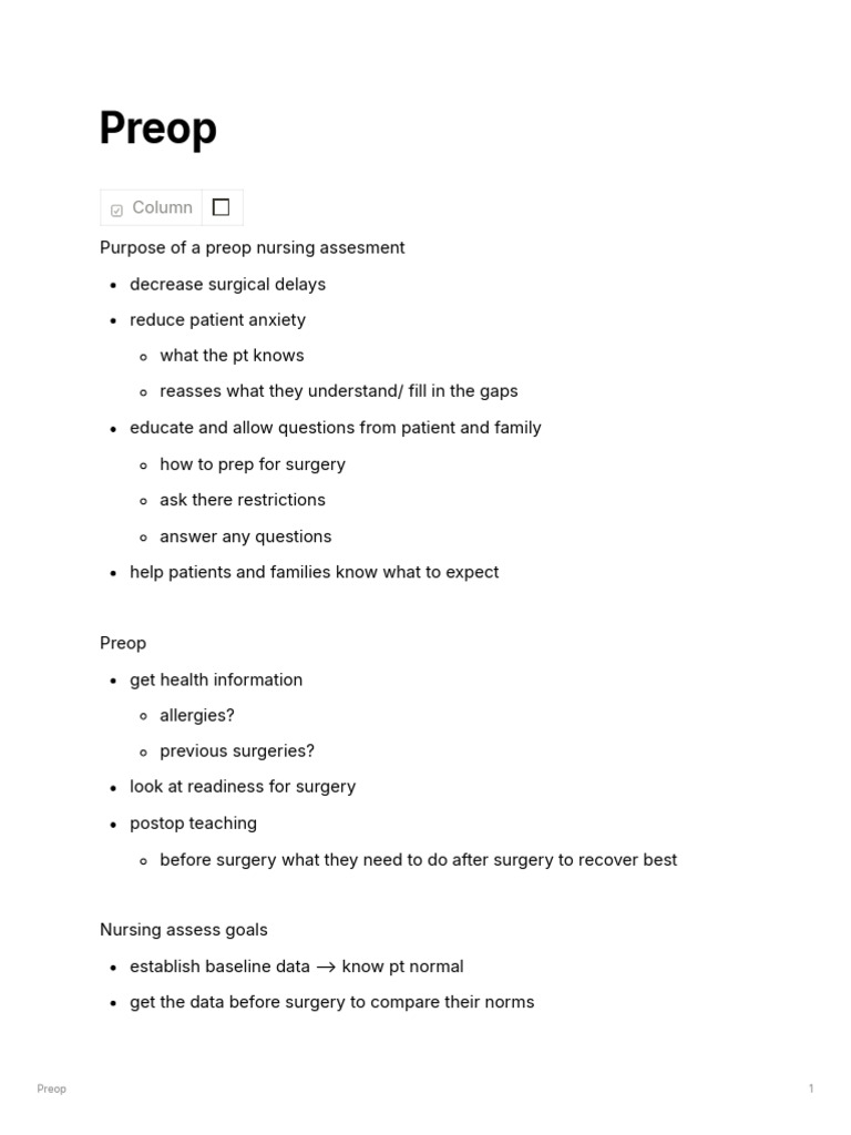 Preop and Post Op Notes | PDF | Thrombosis | Clinical Medicine