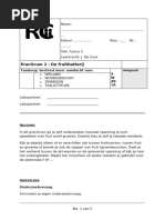 Practicumhandleiding Brander Practicum | PDF