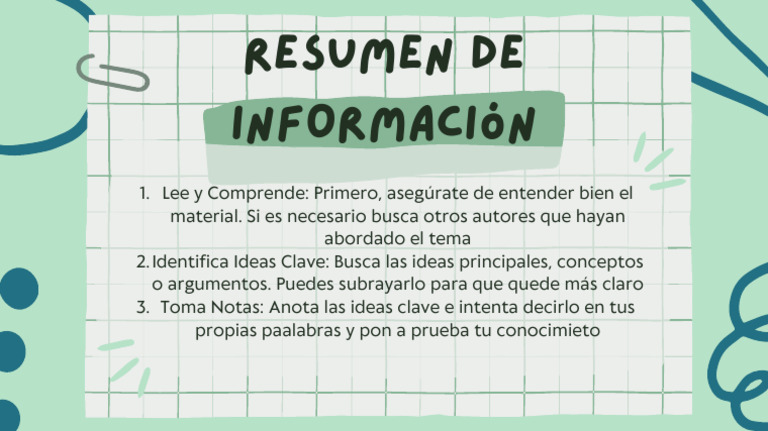 Resumen de Información | PDF