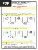 Multiplication Problems Recording Sheet | PDF