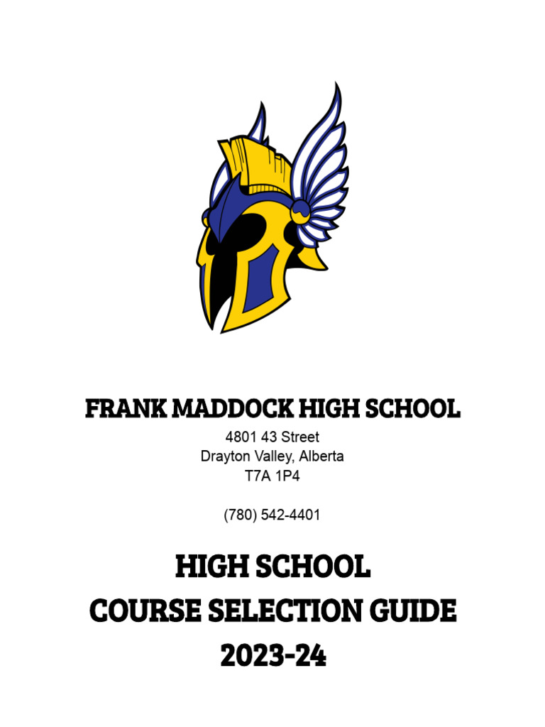 FMHS High School Course Selection Guide | PDF | Chemistry | Polynomial