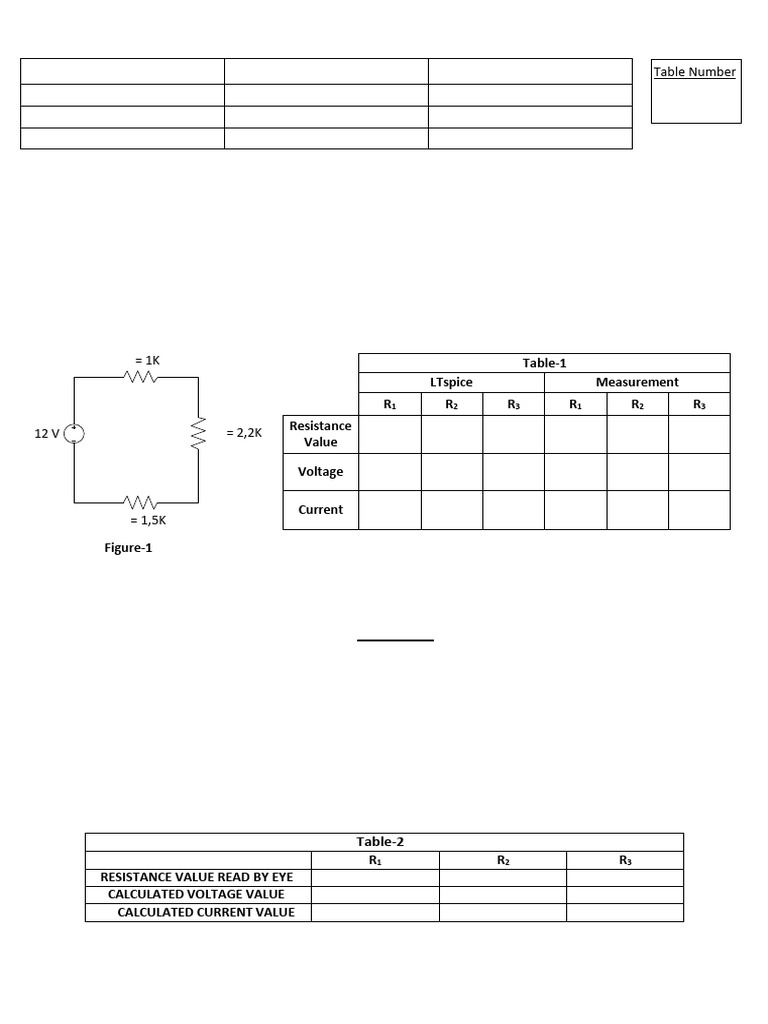 Experimental Sheet 1 | PDF | Resistor | Electrical Network