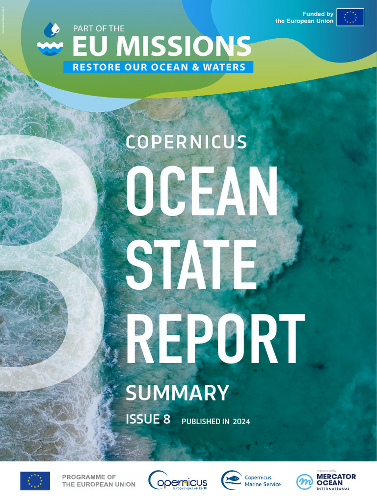 Copernicus Marine OSR8 Summary | PDF | Oceans | Sea