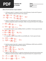 Intermolecular Forces Analysis Worksheet | PDF | Chemical Polarity ...
