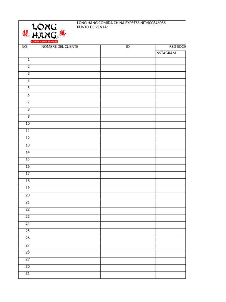 Formato Tulas. | PDF