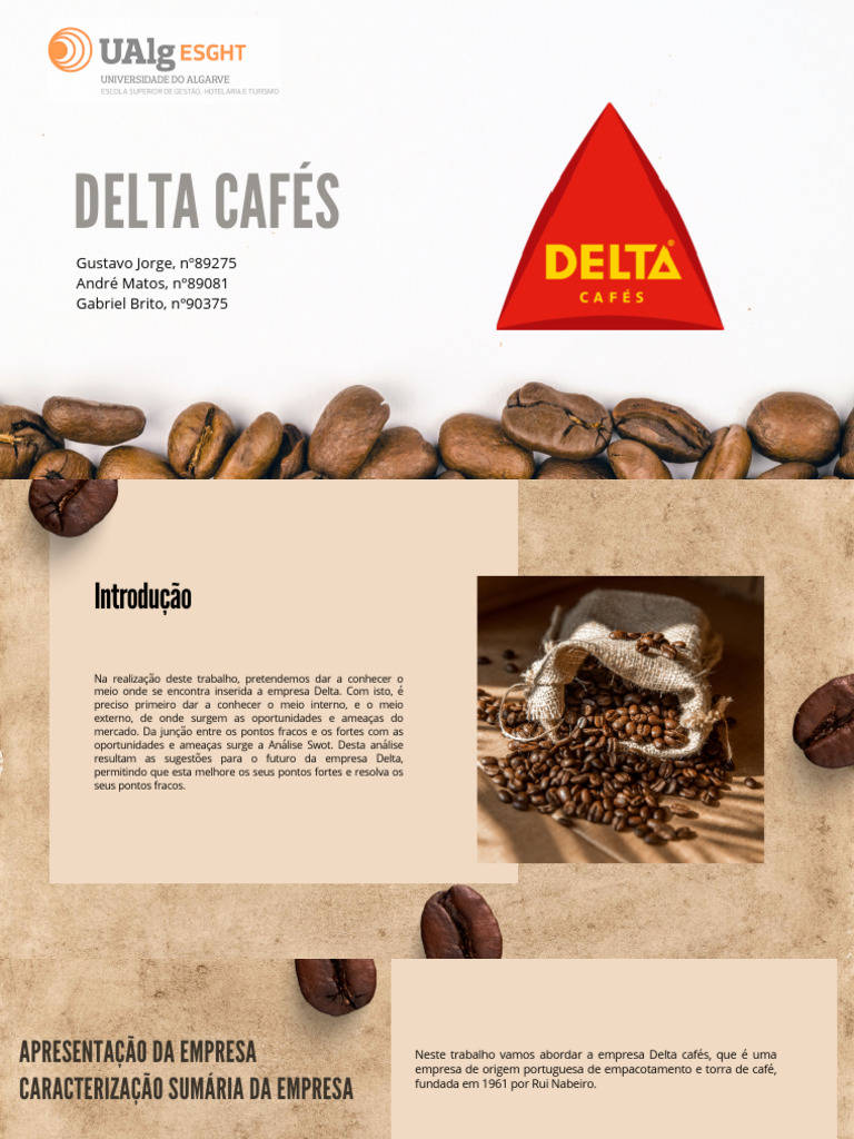 DELTa Cafés | PDF | Inovação | Sustentabilidade