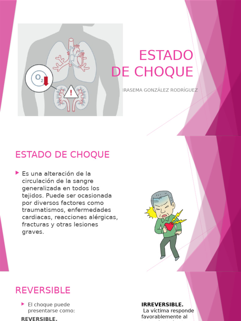 Estado de Choque | PDF | Choque (circulatorio) | Sangre