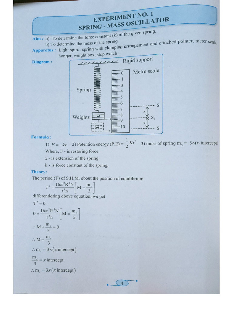 STD 12th Physics Practical Handbook | PDF