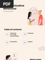 CHRONEMICS | PDF | Nonverbal Communication | Communication