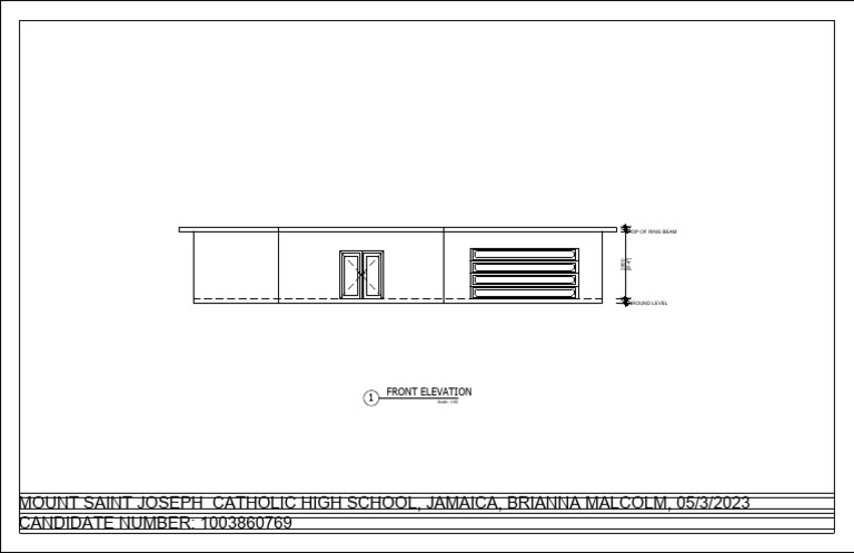 High School Architecture Plan | PDF