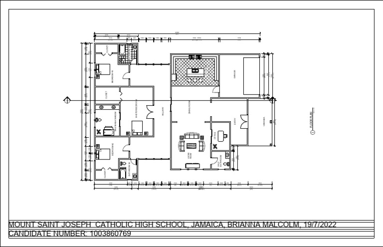 Sba, Floor Plan - Brianna Malcolm | PDF | Bedroom | Culture Of Queensland