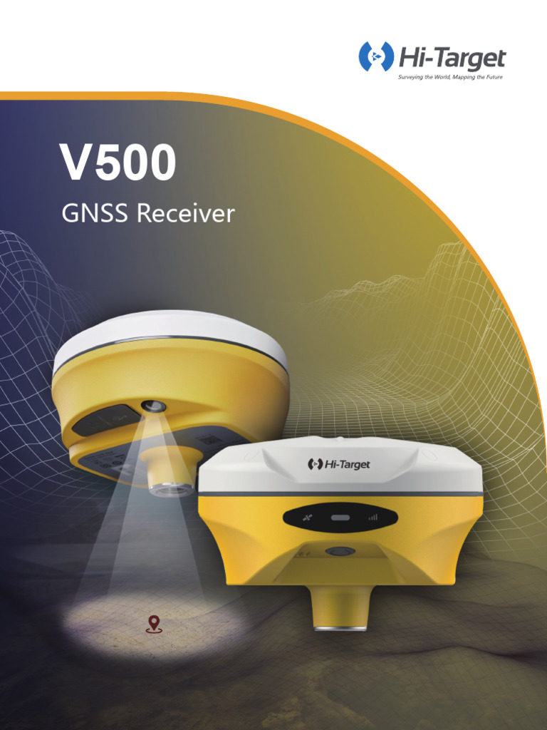 V500 Compact GNSS RTK Receiver | PDF | Surveying | Surveillance