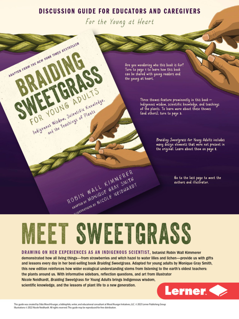 Braiding Sweetgrass for Young Adults Guide | PDF | Ojibwe