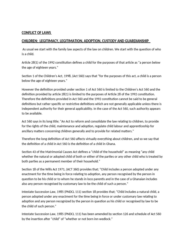 CHILDREN TRUE | PDF | Legitimacy (Family Law) | Marriage