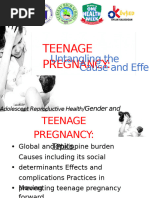 Teenage Pregnancy: Causes and Prevention | PDF