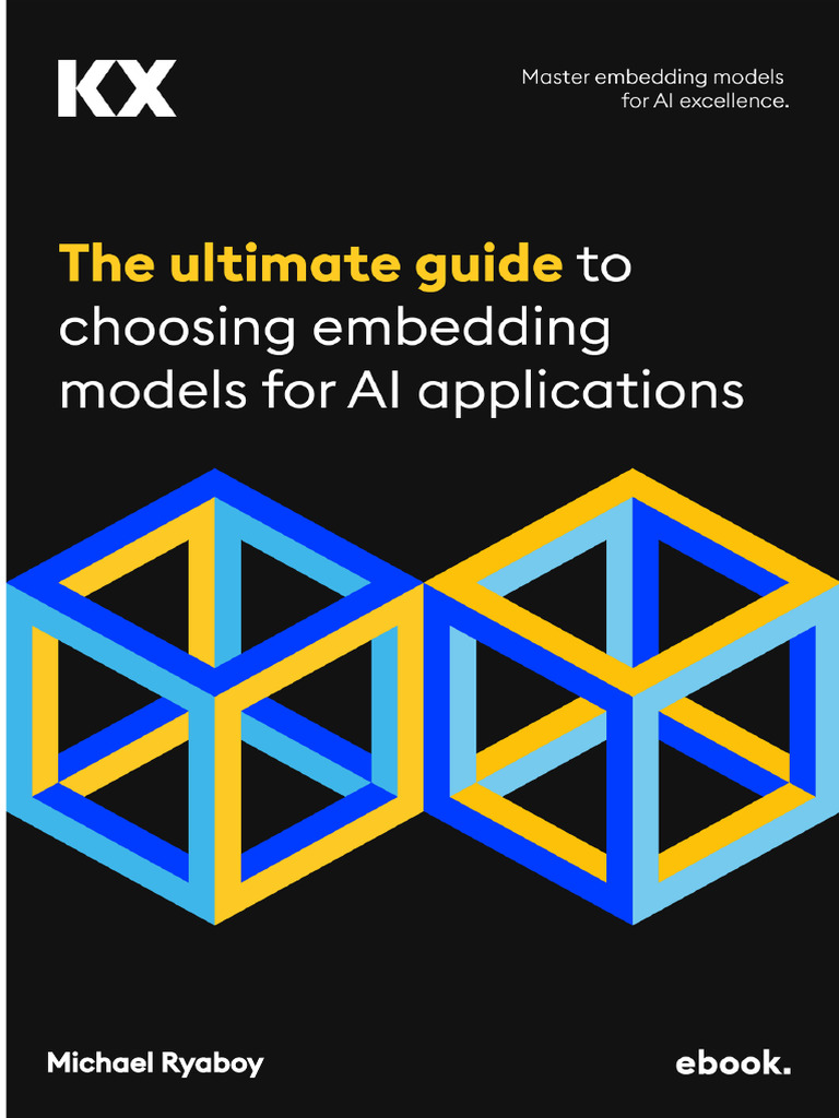 Ultimate Guide To Embedding Models | PDF | Information Retrieval | Artificial Intelligence