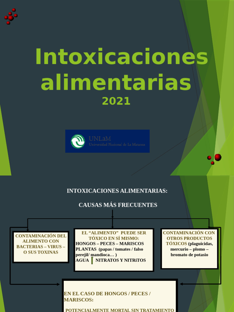 intox-ALIMENTARIAS | PDF