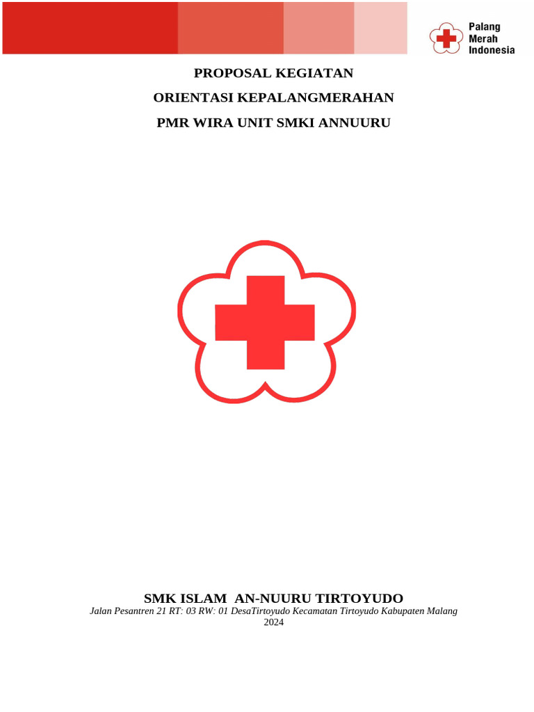 Orientasi Kepalangmerahan PMR Wira 2024 | PDF