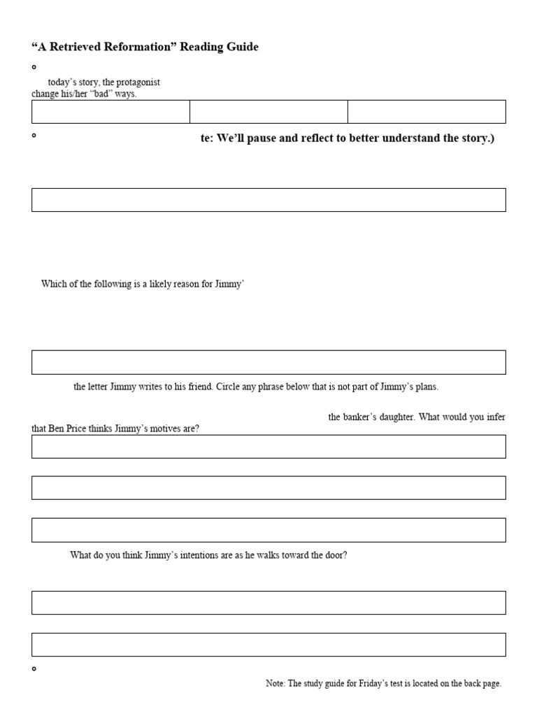 Retrieved Reading and Study Guide | PDF | Narration | Essays