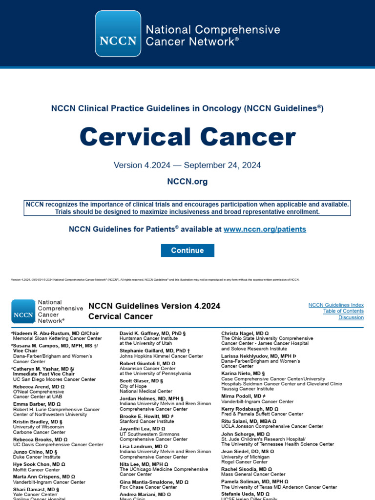 Cervical | PDF | Radiation Therapy | Cervical Cancer
