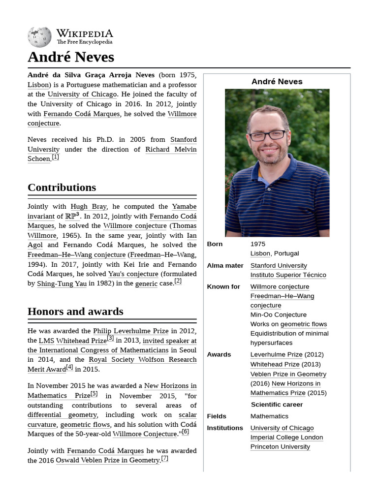 André_Neves | PDF | Mathematics | Geometry