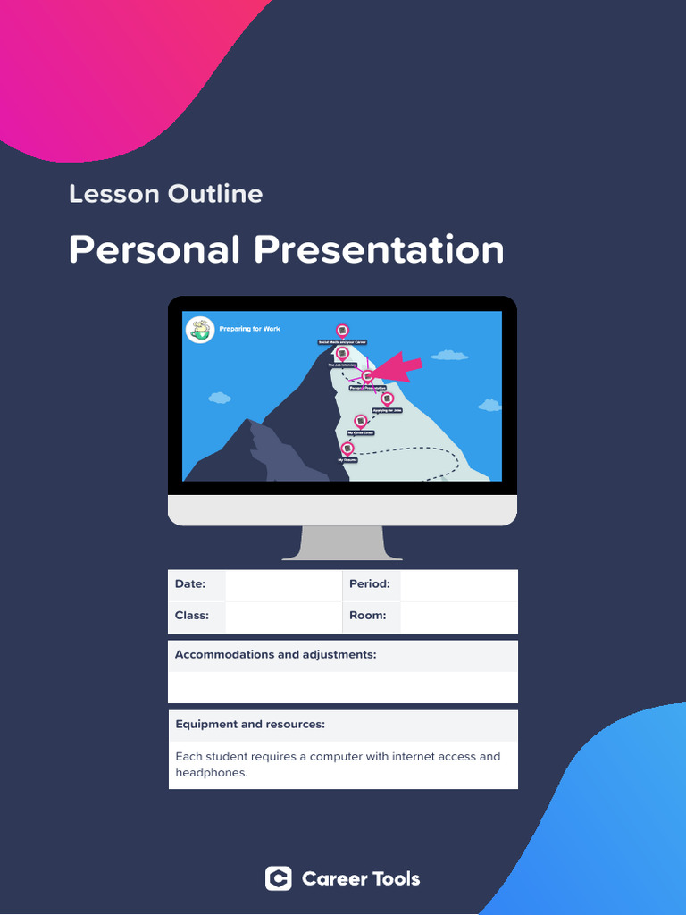 personal-presentation | PDF | Body Language | Curriculum