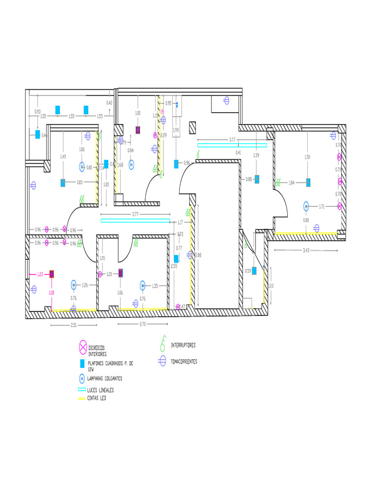 Plano Oficinas 2.PDF Electrico | PDF