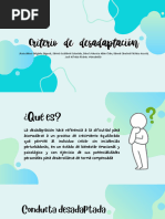 Comportamientos Adaptativos y Desadaptados Según El Cie-10 y Dsm-5 ...