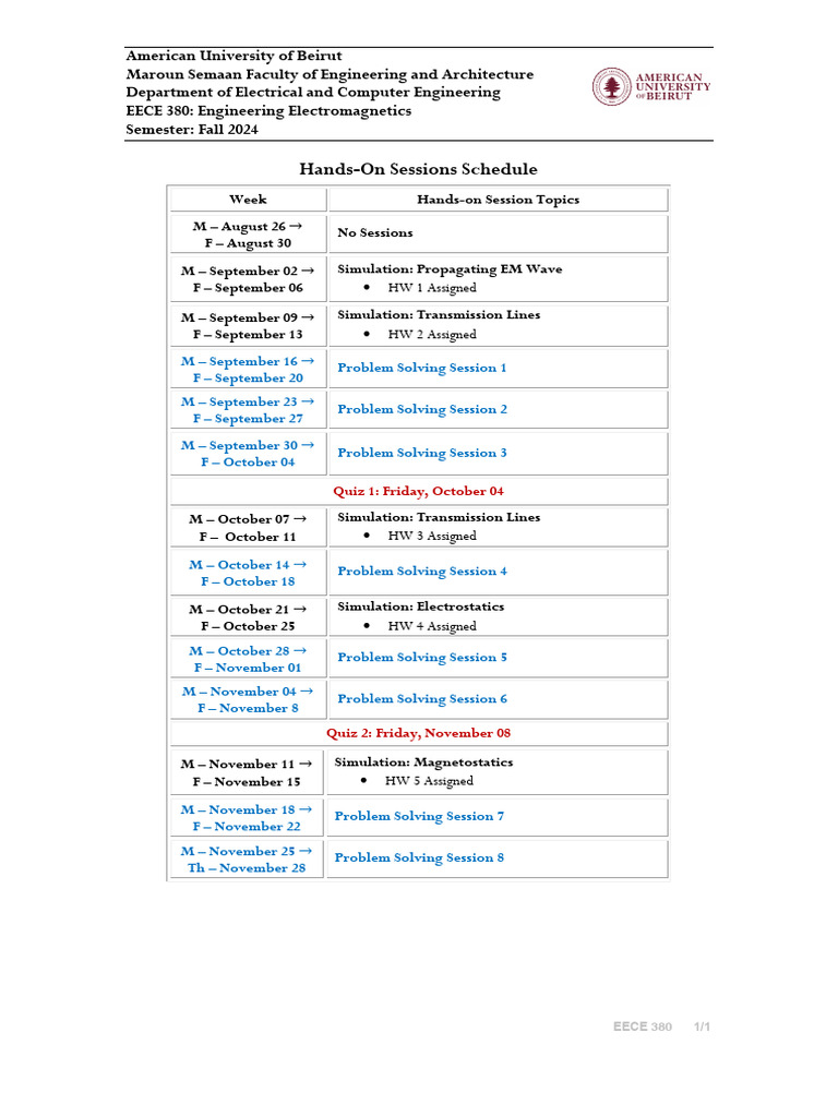 Hands on Sessions_Fall 2024 | PDF