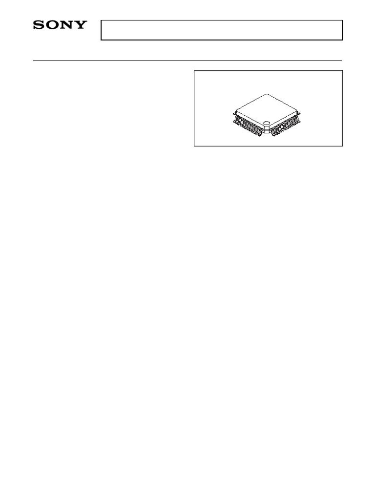 CXD3301R PGA CDS 10bit 36Msps | PDF | Analog To Digital Converter | Charge Coupled Device