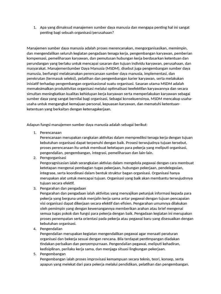 Diskusi 4 - Sistem Pengendalian Manajemen | PDF