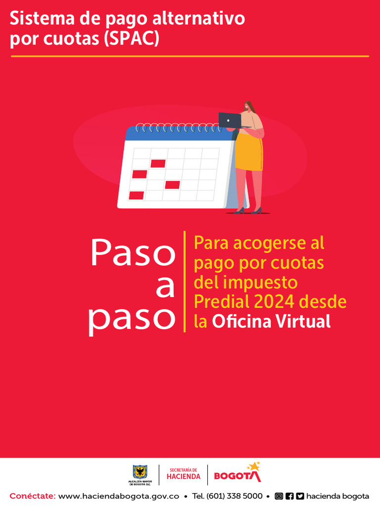 Paso A Paso para Acogerse A Predial Cuotas Spac 2024 - 0 | PDF | Software | Informática
