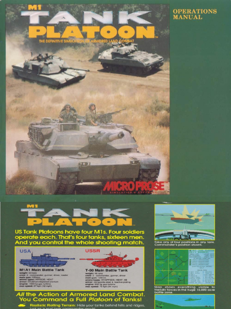 M1 Tank Platoon - Manual-EnG | PDF