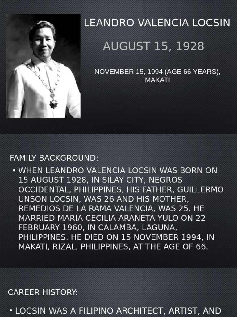 Leandro Valencia Locsin | PDF