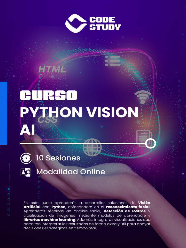 Brochure Curso_Python_Vision_AI | PDF | Visión por computador ...