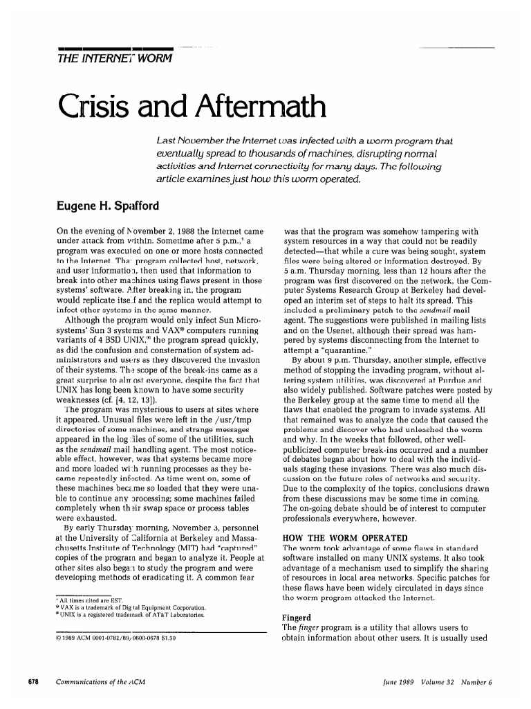 Crisis and Aftermath | PDF | Password | Encryption
