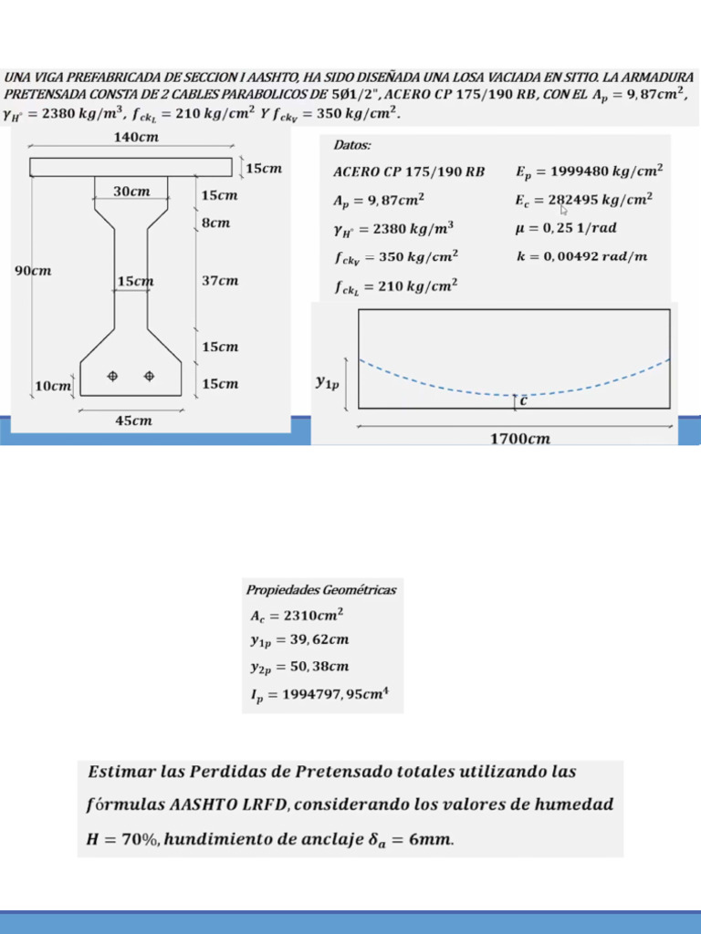 Ejercicio de Perdidas para Mathcad 2024 Clase 5 | PDF