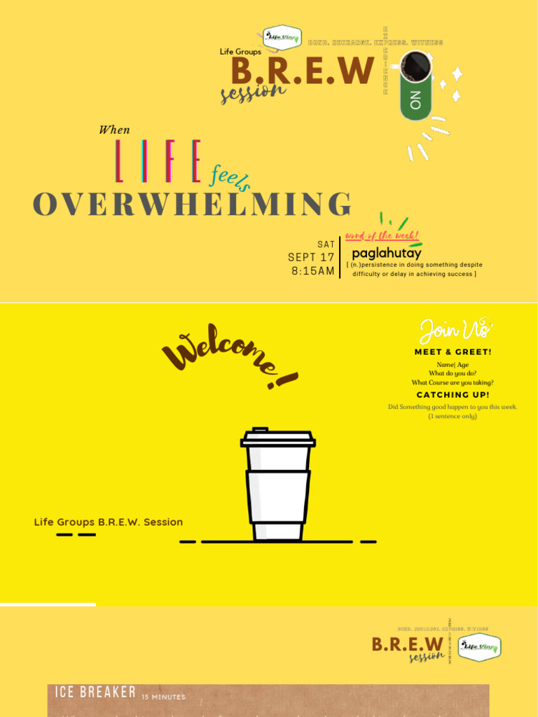 Module 3when Life Feels Overwhelming | PDF