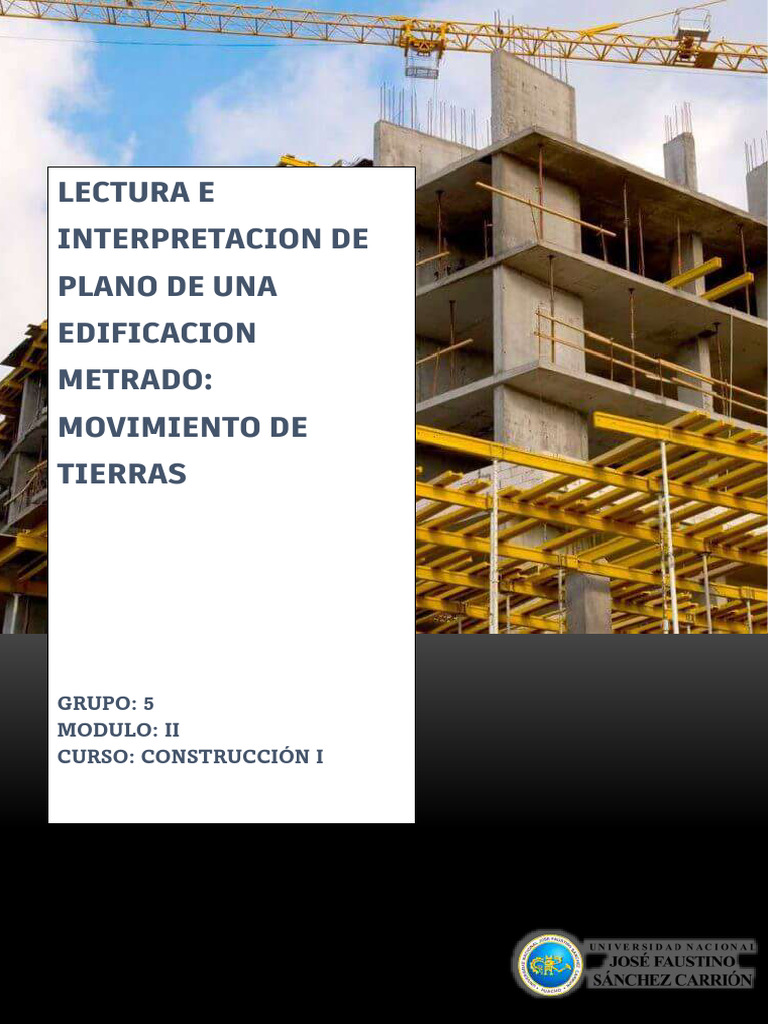 TAREA_TRABAJO_MODULO_II-LECTURA E INTERPRETACION DE PLANO DE EDIFICACION-METRADO DE MOVIMIENTO ...
