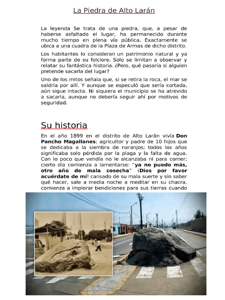La Piedra de Alto Laran | PDF