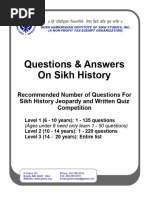 Sikh Gurus Family Tree Overview | PDF