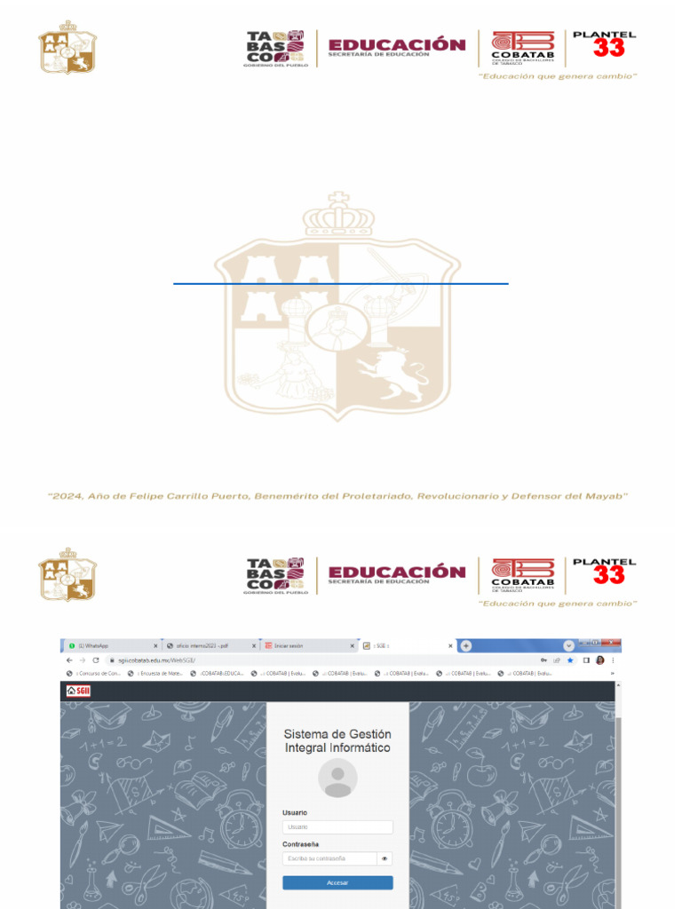 Guia Rapida Para Checar Las Calificaciones 24B | PDF Guia Rapida Para Checar Las Calificaciones 24B | PDF