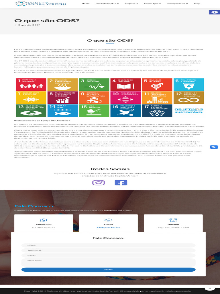 O que são ODS - | PDF | Nações Unidas | Relações Internacionais