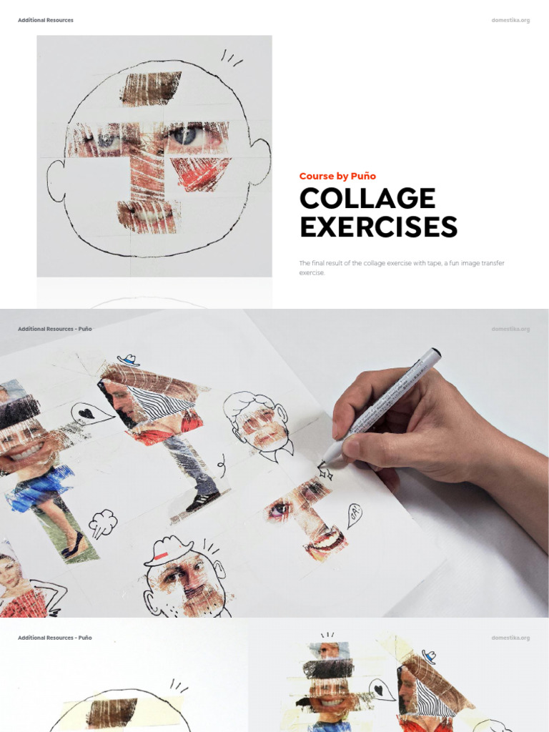 U2 - Collage Exercises - En | PDF