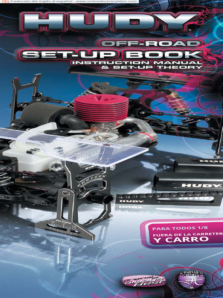 Hudy_Off-road_Set-up_Book.en.es | PDF | Direccion | Eje